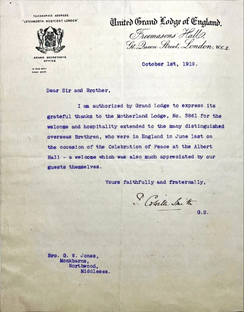 About us - Motherland Lodge 3861